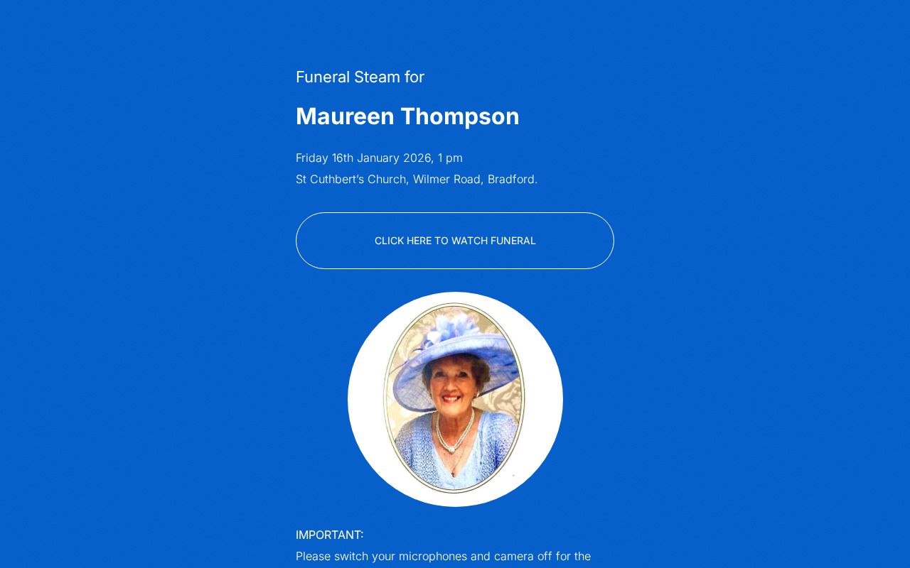Maureen Thompson